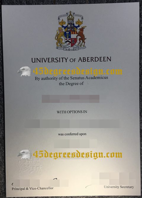 How to buy fake University of Aberdeen degree and transcript ...