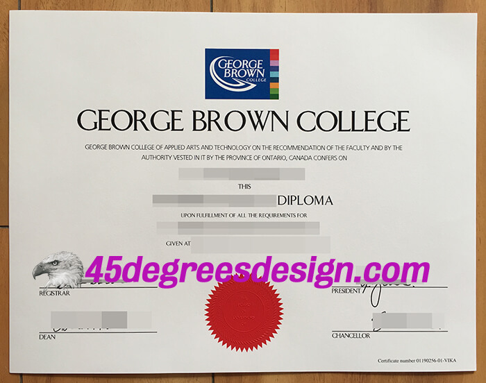 Want to buy a fake George Brown College diploma from Canada online ...