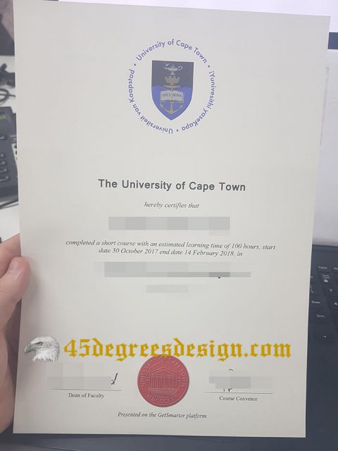 How to get University of Cape Town (UCT) fake degree online? - Purchase ...