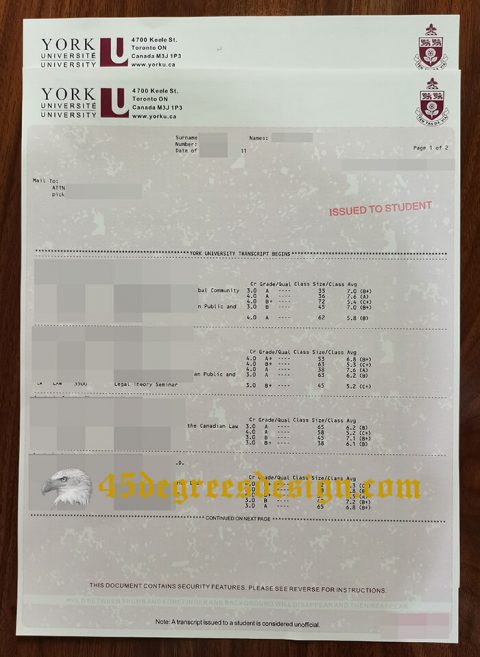 Fake York University transcript, Buy fake York University diploma from ...