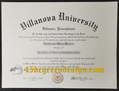 The fastest way to get a fake Villanova University diploma