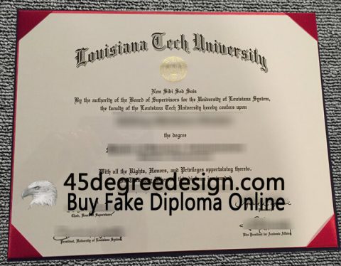 How fast to get a realistic Louisiana Tech University diploma in USA?