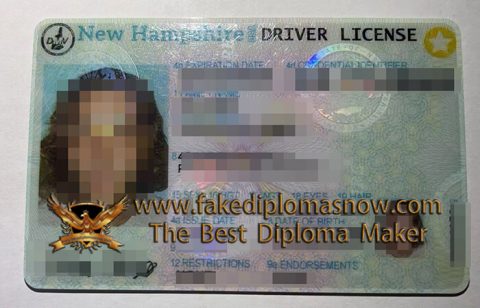 Real New Hampshire Driver's License maker, Buy a fake Driver's License