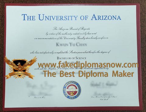 How to obtain a fake University of Arizona diploma with transcript?