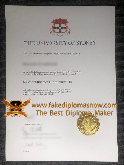 Buy University Of Sydney fake degree and transcript in 2022