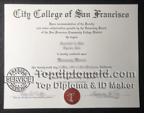 Tips To Obtain CCSF Fake Diploma In 2 Weeks