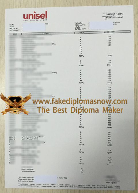 Buy a fake UNISEL degree in Malaysia, Order a University of Selangor ...