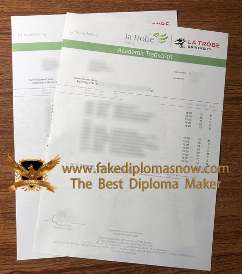 How to buy a fake La Trobe University transcript in Melbourne?