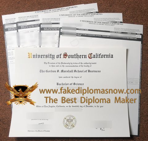 Purchase a fake USC diploma, Southern Ca transcript