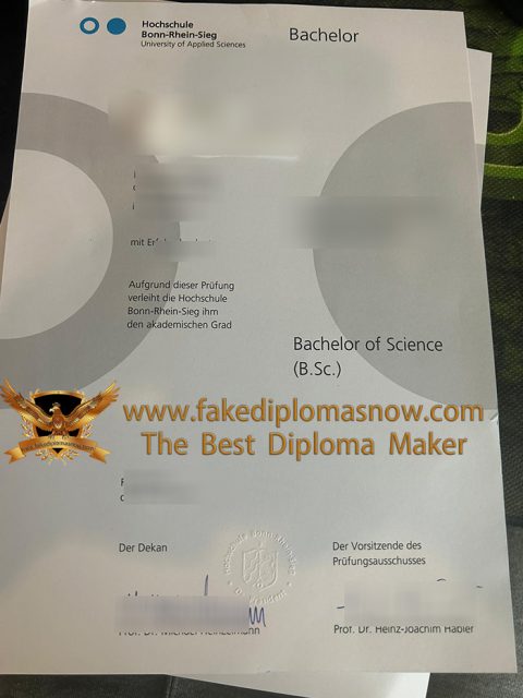 How to buy a fake Hochschule Bonn-Rhein-Sieg diploma and transcript online?