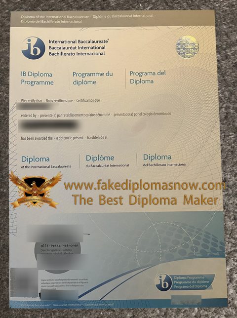Buy a fake IB Diploma with transcript in 2023