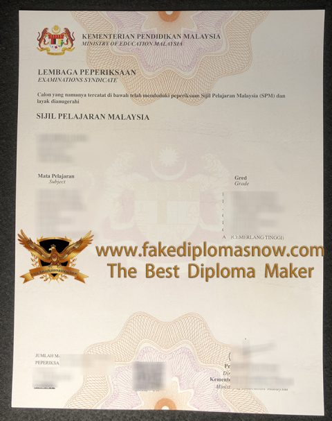 Where can I get a fake SPM certificate in Malaysia?