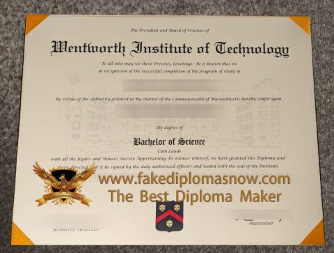 How to make a fake WIT diploma?