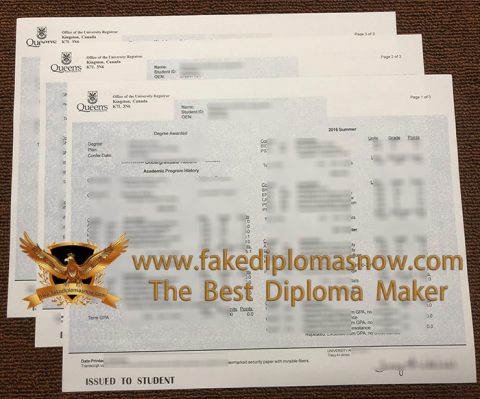 How To Make a Queen’s University Transcript in Canada？