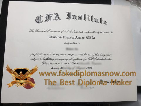 Where to purchase a CFA Institute Certificate?