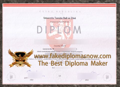 Order a Univerzita Tomáše Bati ve Zlíně diploma, Make a UTB diploma
