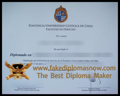 Where can I get a Pontificia Universidad Católica de Chile diploma?