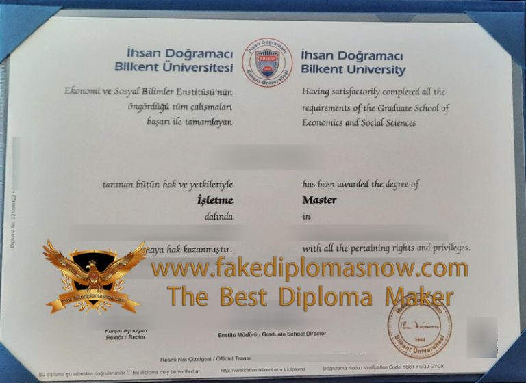 Where to buy a Bilkent University master‘s degree?