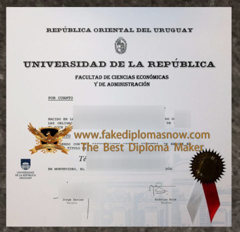 Where to buy a Universidad de la República diploma in Uruguay?