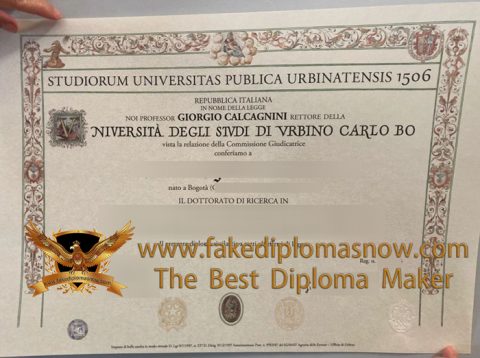How to purchase a Università degli Studi di Urbino “Carlo Bo” diploma?