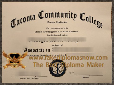How to get a Tacoma Community College diploma? - Purchase Diploma|Buy ...
