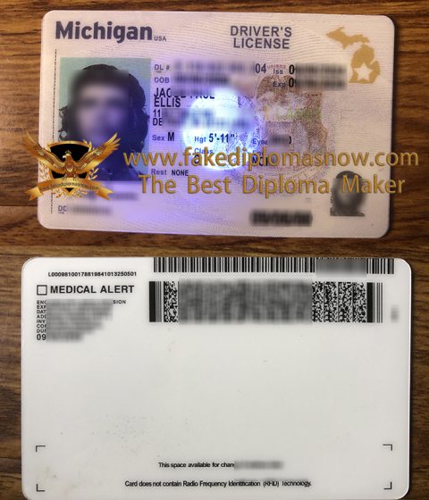 Where to buy a Michigan ID，Scannable Michigan driver’s license?