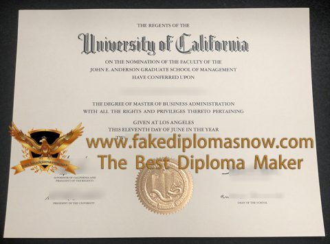 UCLA degree sample for 2026